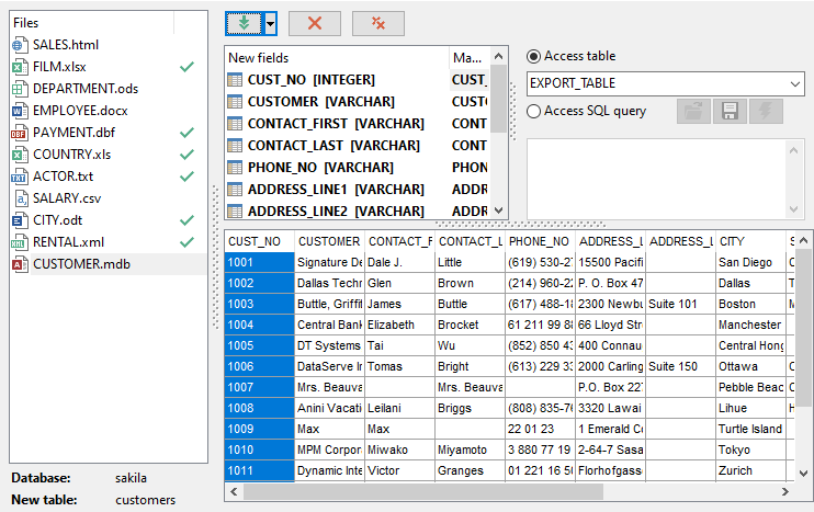 Online Documentation For Data Import For Db2 Sqlmanager